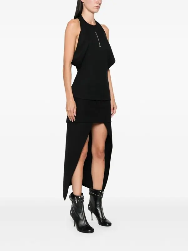 Alexander McQueen Draped Armhole T-shirt