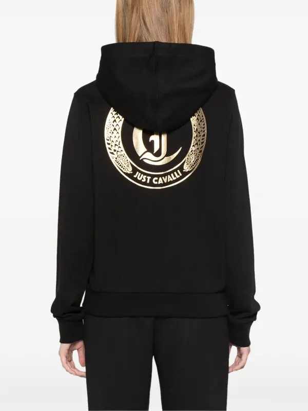 Just Cavalli Logo-print Hoodie