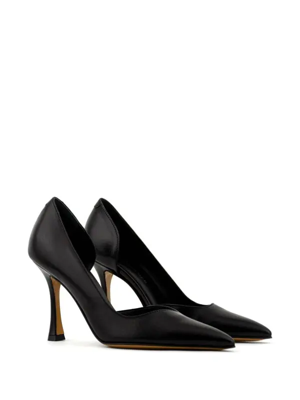 PAUL WARMER 90mm Leather D'orsay Pumps