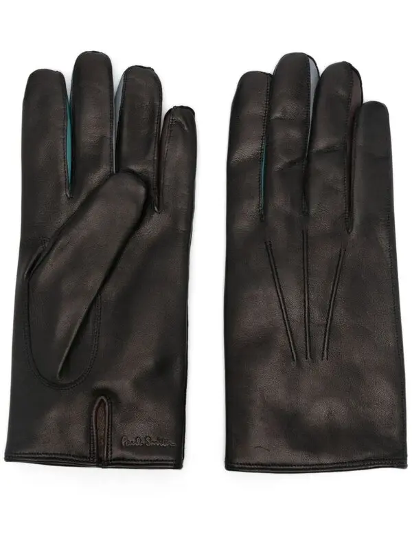 Paul Smith Concertina Gloves - Black