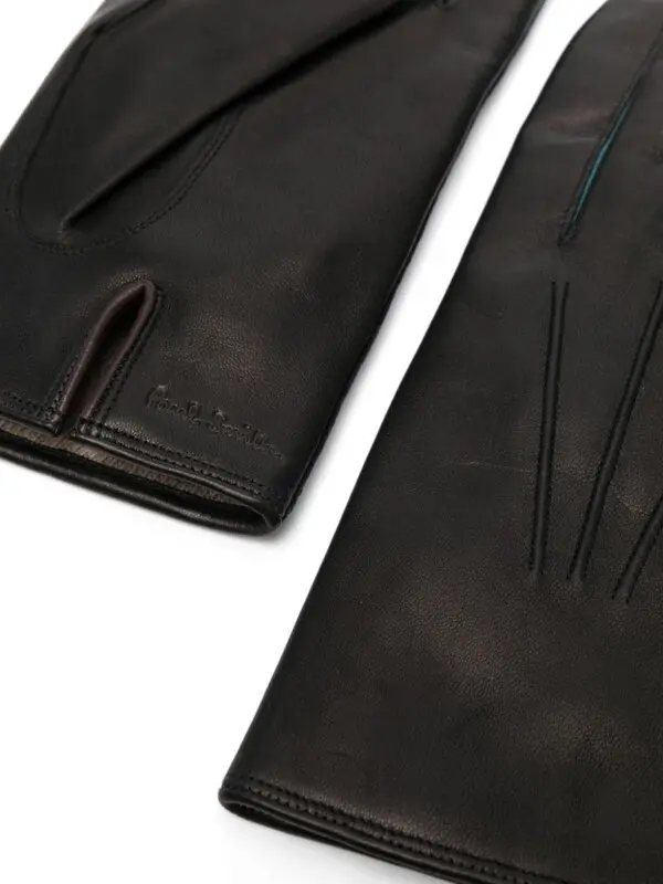 Paul Smith Concertina Gloves - Black