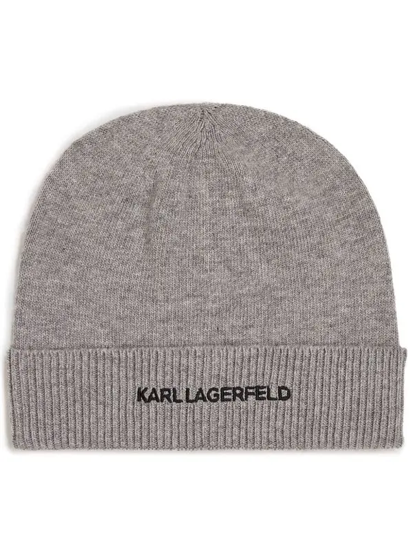 Karl Lagerfeld Essential Beanie - Grey