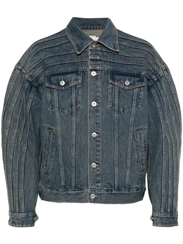 FENG CHEN WANG Deconstructed Denim Jacket