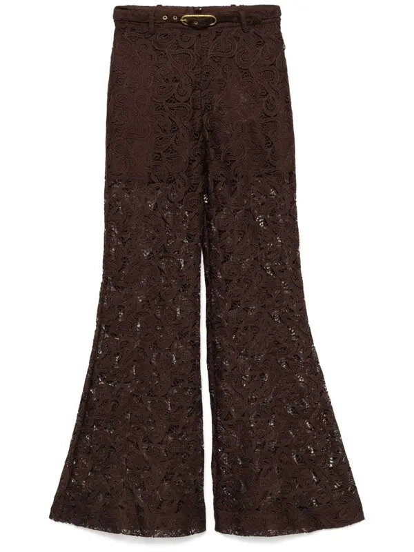 Zimmermann Illustration Lace Trousers