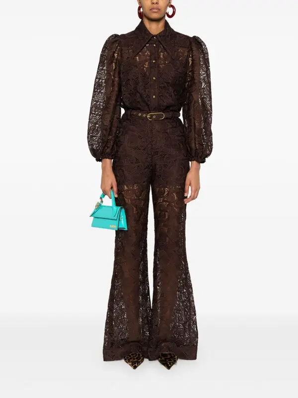 Zimmermann Illustration Lace Trousers