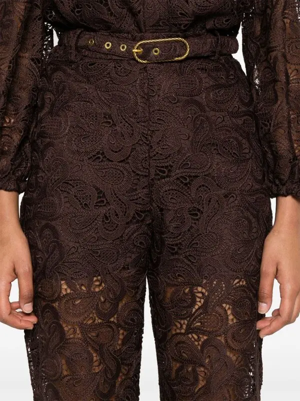 Zimmermann Illustration Lace Trousers