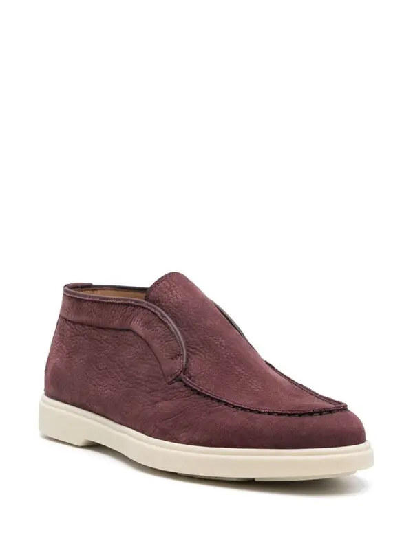 Santoni Leather Boots