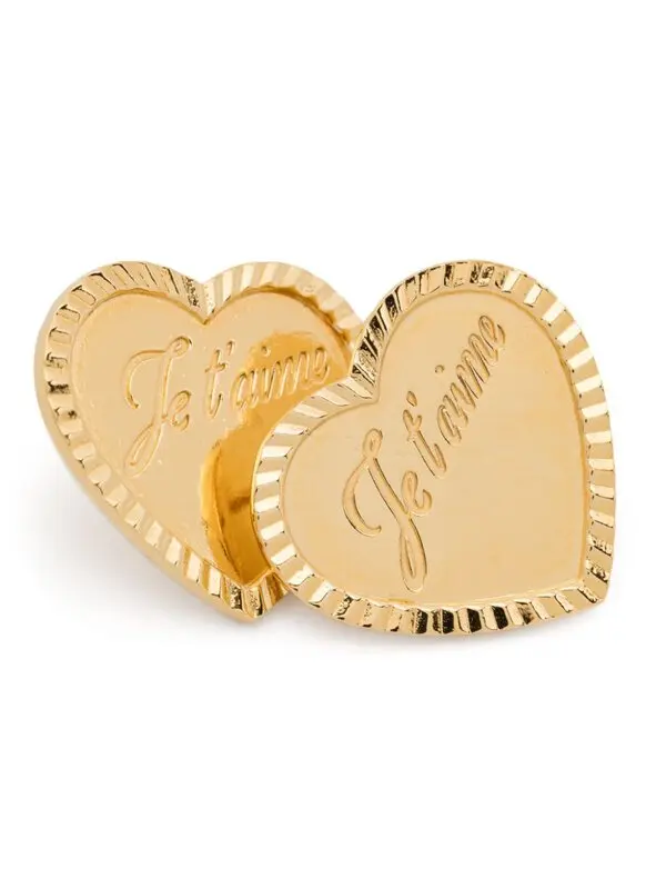 WOUTERS & HENDRIX Heart Stud Earrings