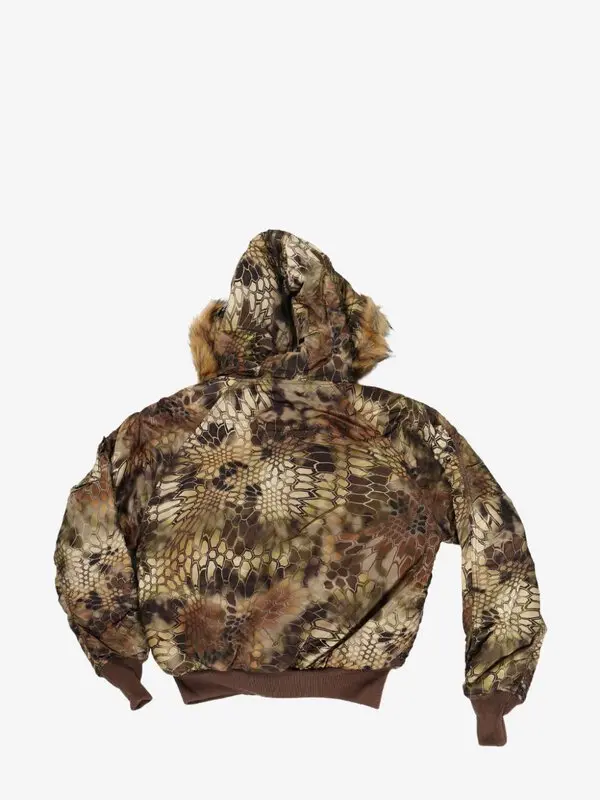 StüSsy X Alpha Indutrie Kryptek N-2b Parka Coat - Brown | Editorialist