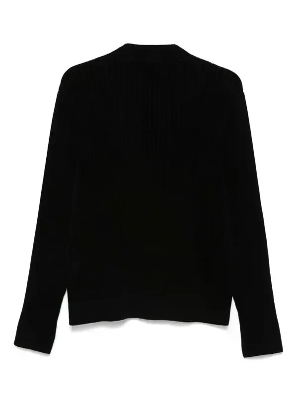 Martine Rose Chenille V-neck Sweater