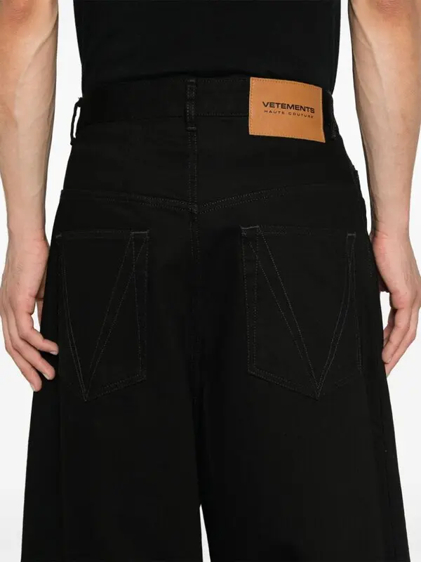 Vetements Big Shape Wide Leg Jeans