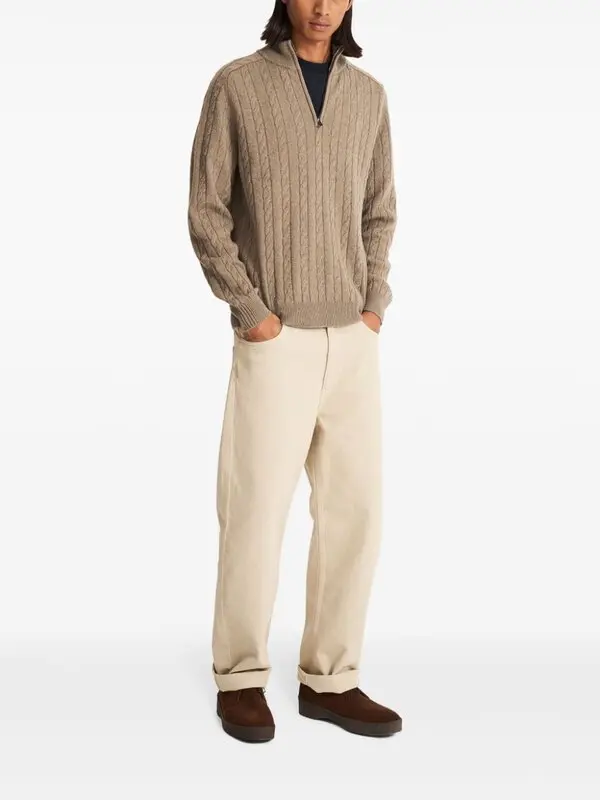 Pringle Of Scotland Wool Sweater - Neutrals