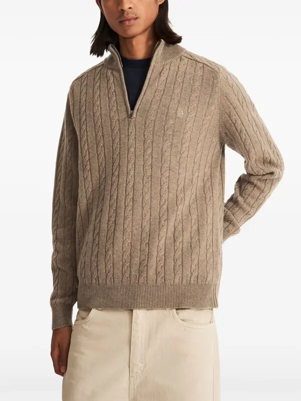 Pringle Of Scotland Wool Sweater - Neutrals