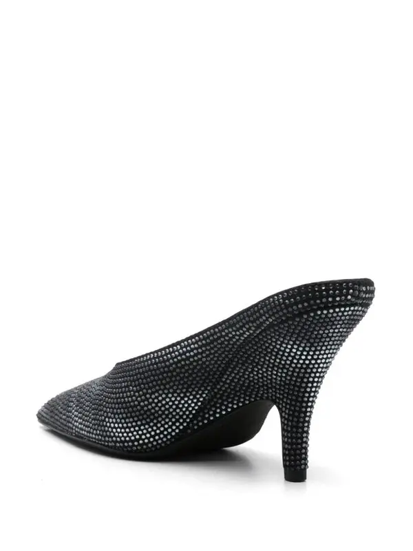 Alexander Wang 90mm Irina Mules - Black