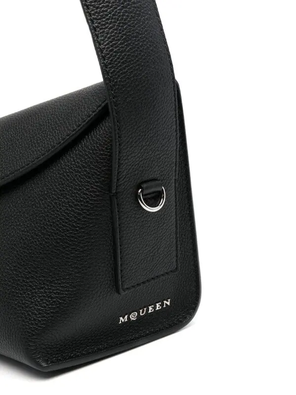 Alexander McQueen T-bar Sling Crossbody Bag - Black