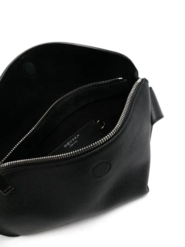 Alexander McQueen T-bar Sling Crossbody Bag - Black