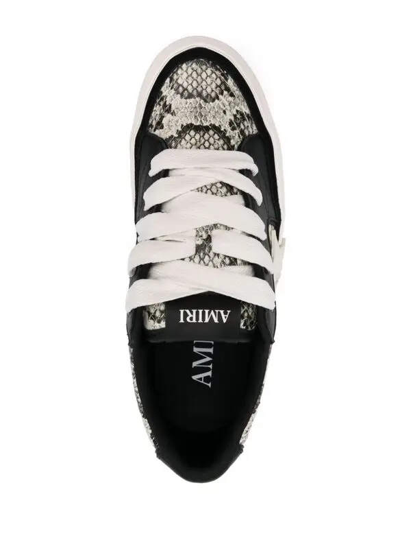 Amiri Sunset Skate Sneakers - Black