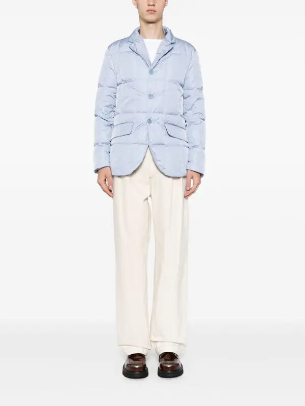 Aspesi Padded Single-breasted Blazer - Blue