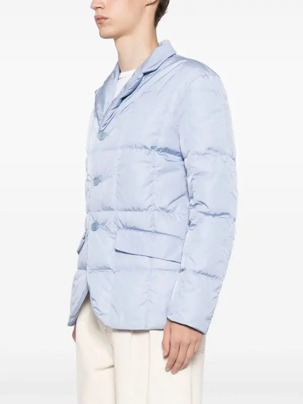 Aspesi Padded Single-breasted Blazer - Blue
