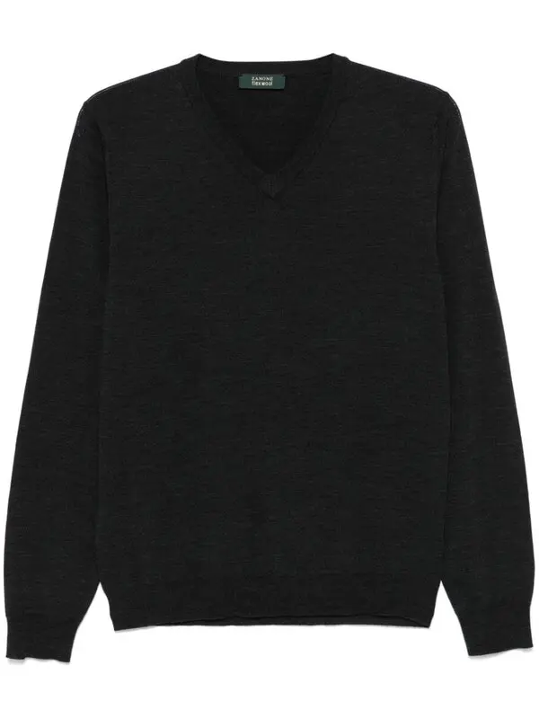 ZANONE Fine-knit Jumper - Grey