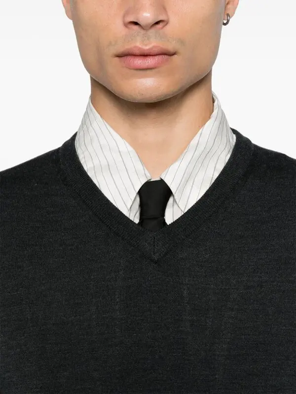 ZANONE Fine-knit Jumper - Grey
