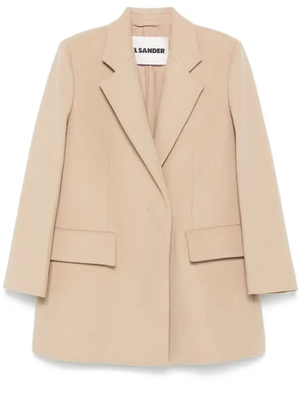 JIL SANDER Tailored Wool Coat