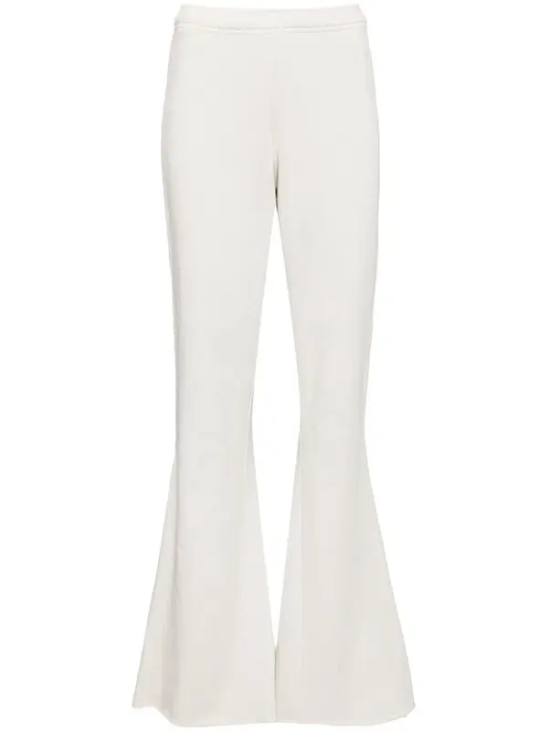ENTIRE STUDIOS Heavy Flare Trousers - White