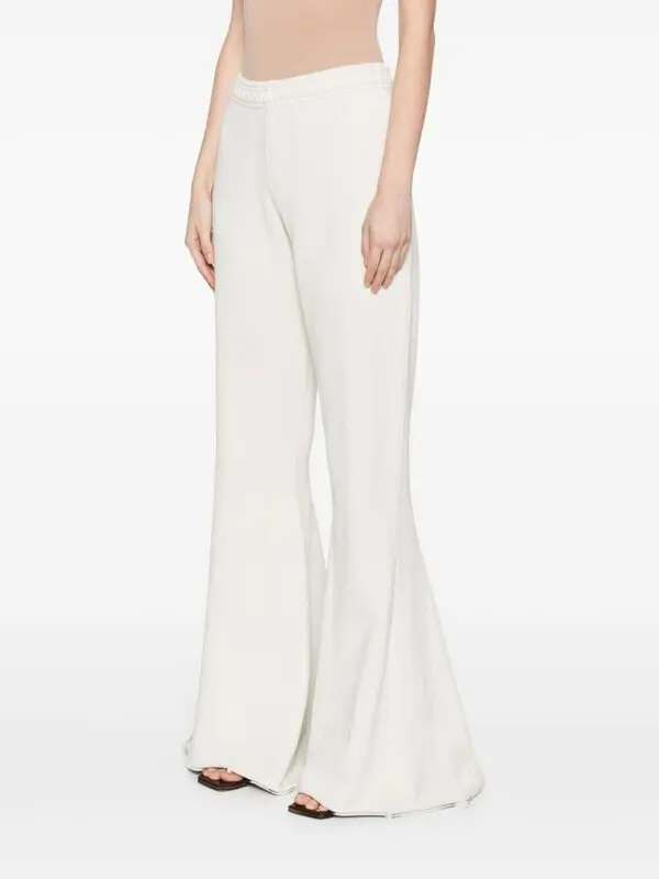 ENTIRE STUDIOS Heavy Flare Trousers - White