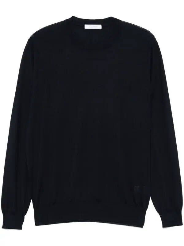 CRUCIANI Crew-neck Sweater - Blue