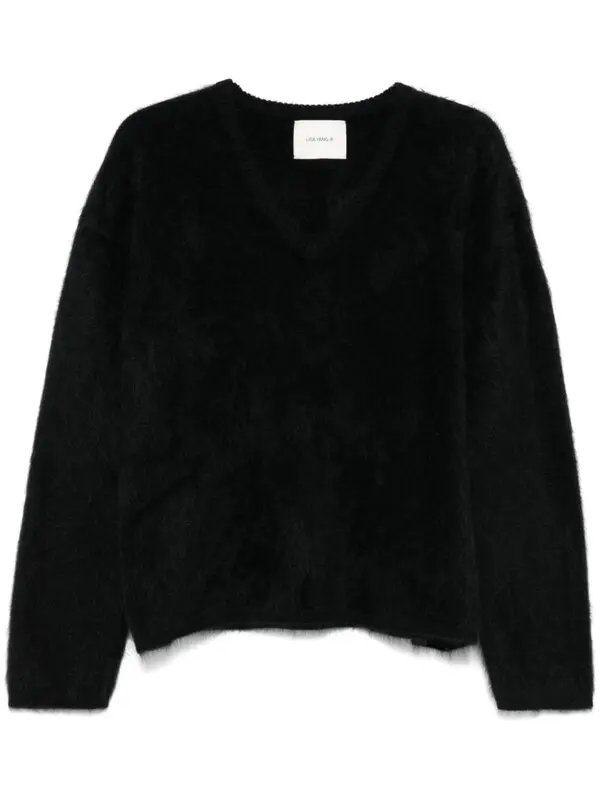 LISA YANG Margareta Cashmere Sweater - Black