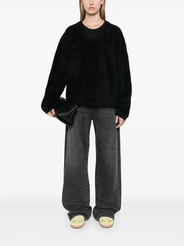 LISA YANG Margareta Cashmere Sweater - Black
