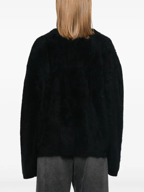 LISA YANG Margareta Cashmere Sweater - Black