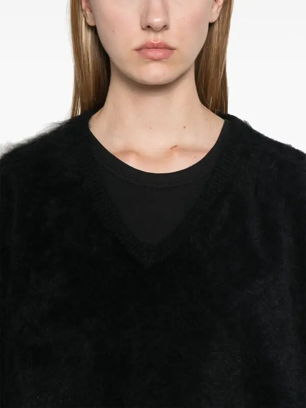 LISA YANG Margareta Cashmere Sweater - Black