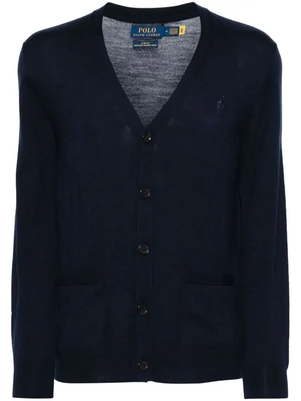 Polo Ralph Lauren Wool Cardigan - Blue