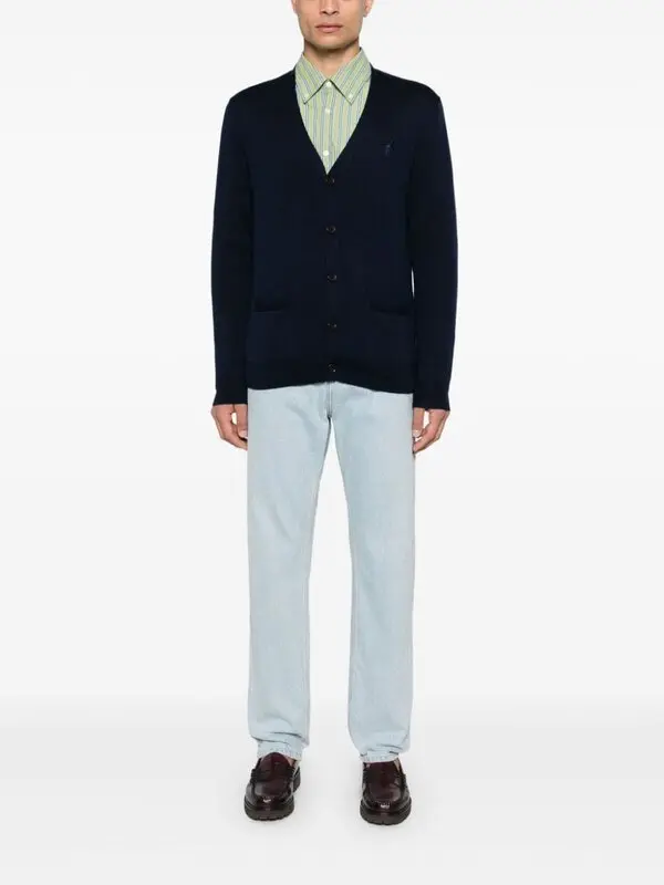 Polo Ralph Lauren Wool Cardigan - Blue