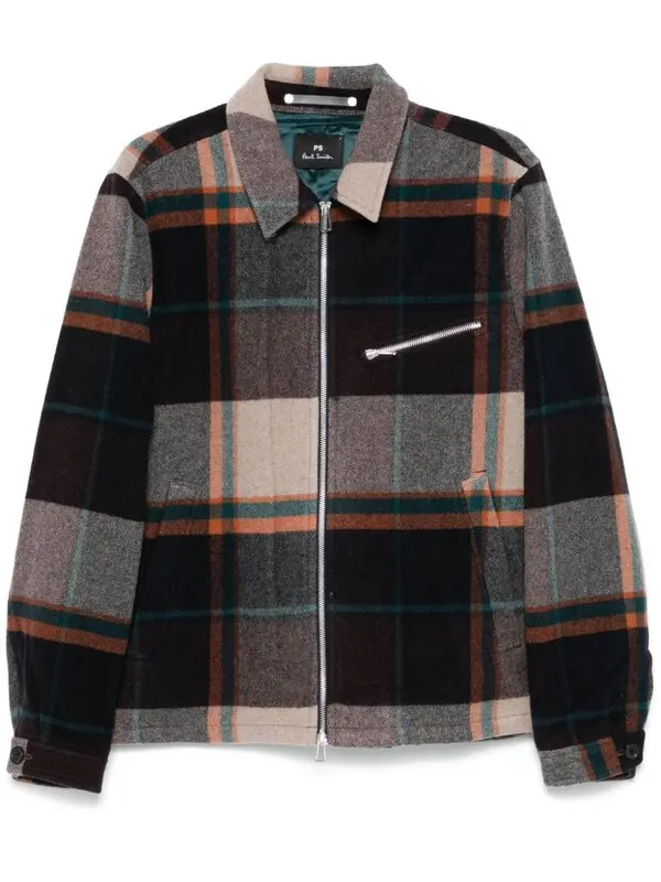 Paul Smith Checkered Shirt Jacket