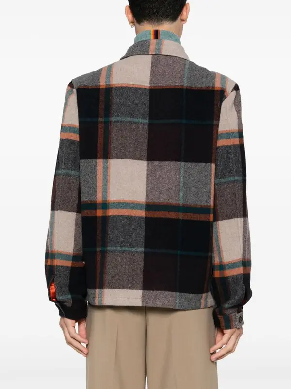 Paul Smith Checkered Shirt Jacket