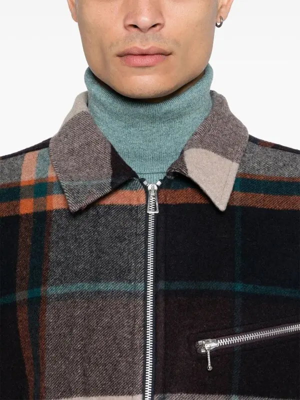 Paul Smith Checkered Shirt Jacket