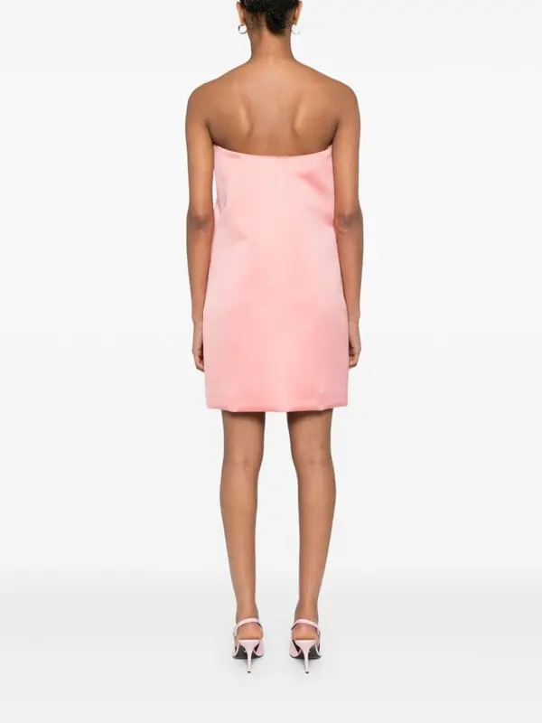 Philosophy Di Lorenzo Serafini Satin Mini Dress - Pink
