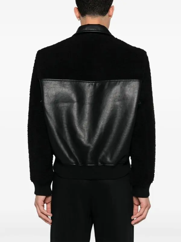 Random Identities Faux-leather Jacket