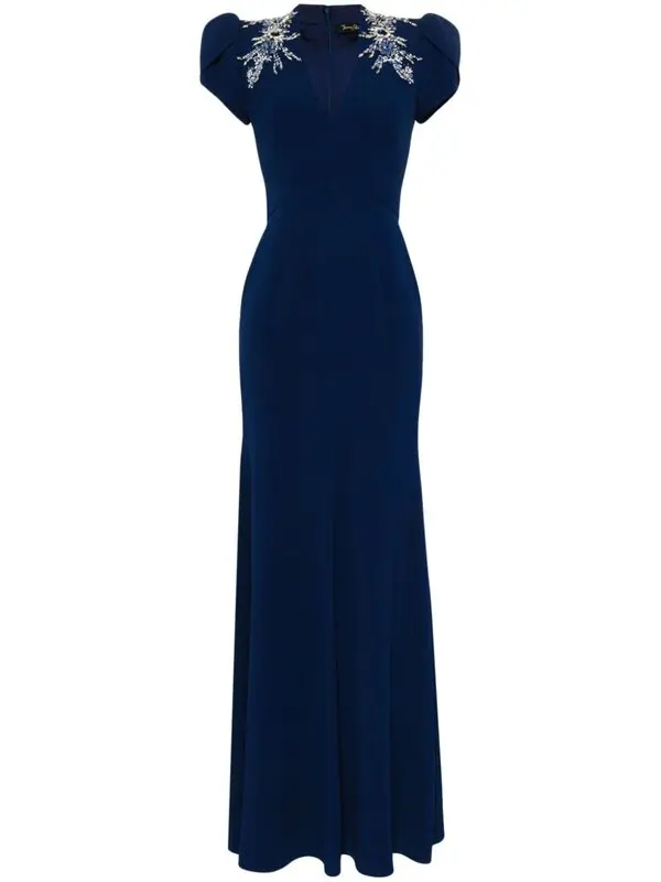 Jenny Packham Aries Crystal-embellished Gown