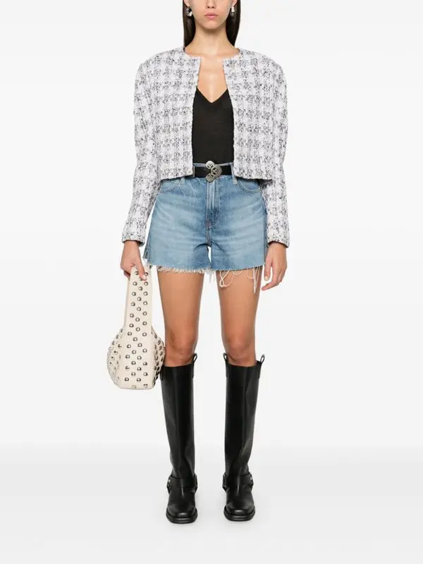 IRO PARIS Gitah Cropped Tweed Jacket