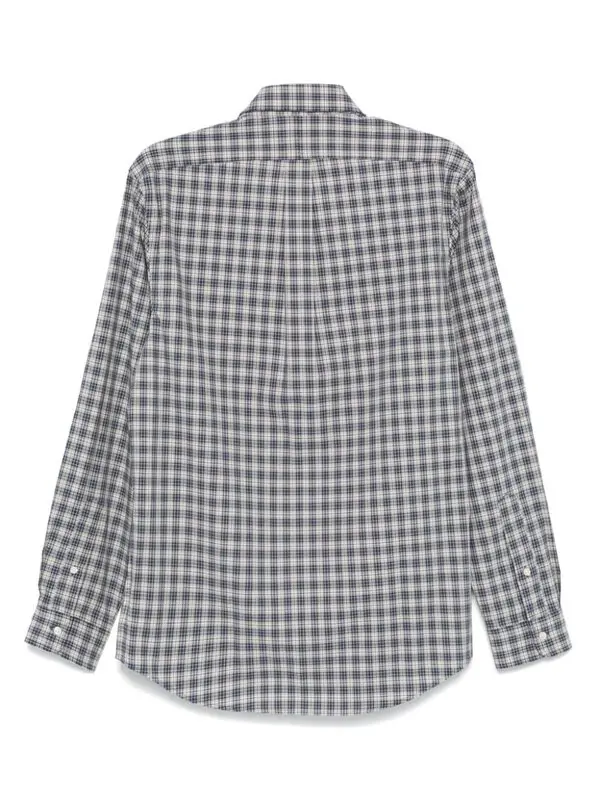 Polo Ralph Lauren Plaid Check Poplin Shirt - Blue
