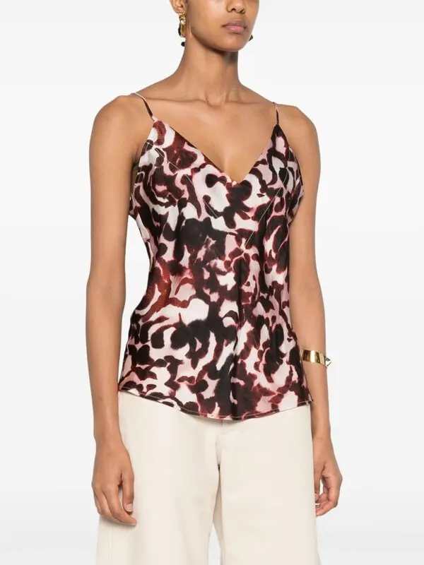 FORTE_FORTE Graphic-print Top