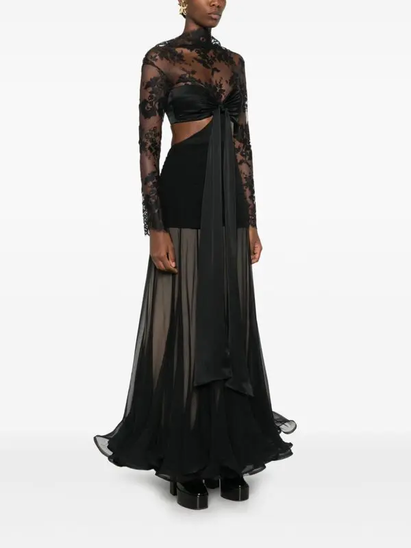 Zimmermann Illustration Flounce Gown