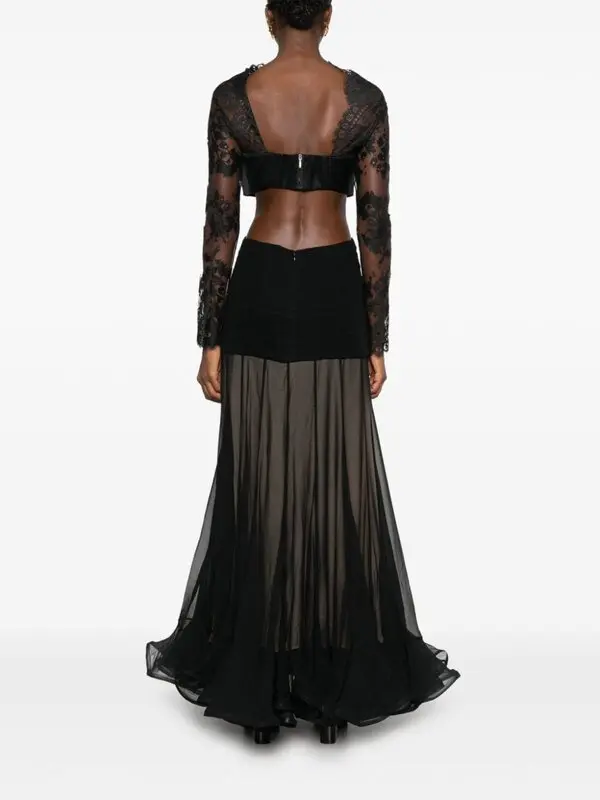 Zimmermann Illustration Flounce Gown