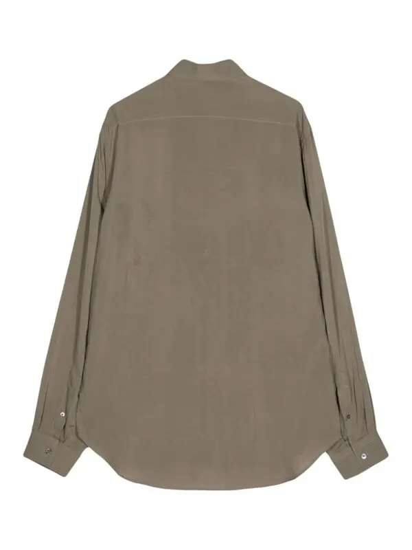 LEATHERSMITH OF LONDON Classic-collar Cotton Shirt