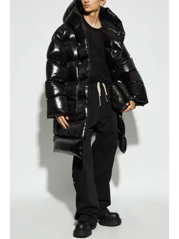Rick Owens Hooded Padded Coat