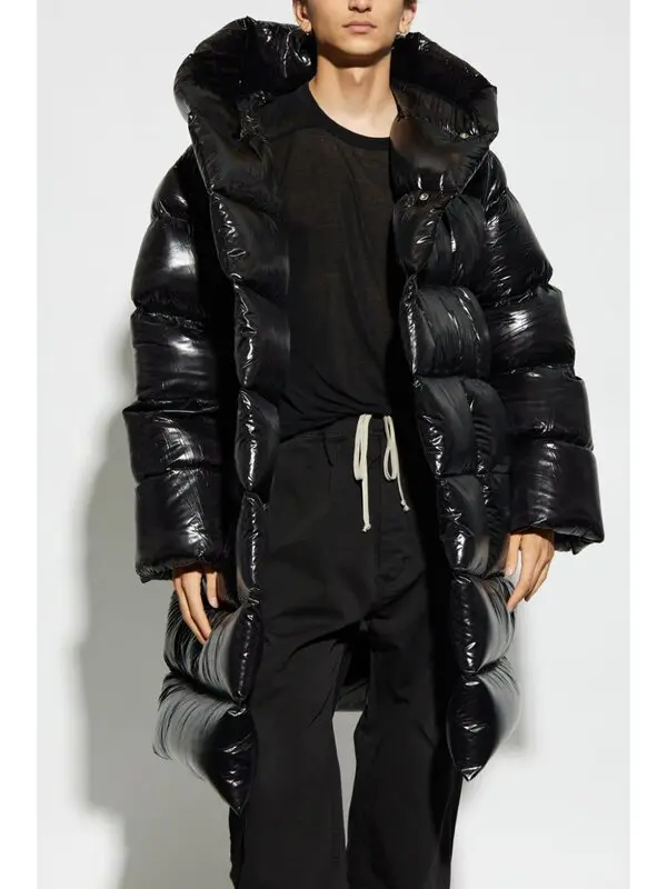 Rick Owens Hooded Padded Coat