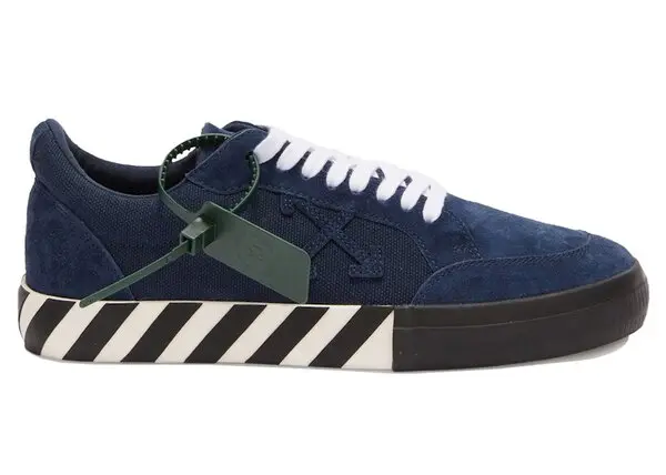 Off-White Vulc Low Sneakers - Dark Blue